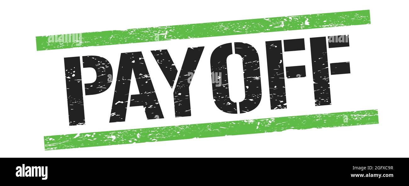 Payoff stamp hi-res stock photography and images - Alamy