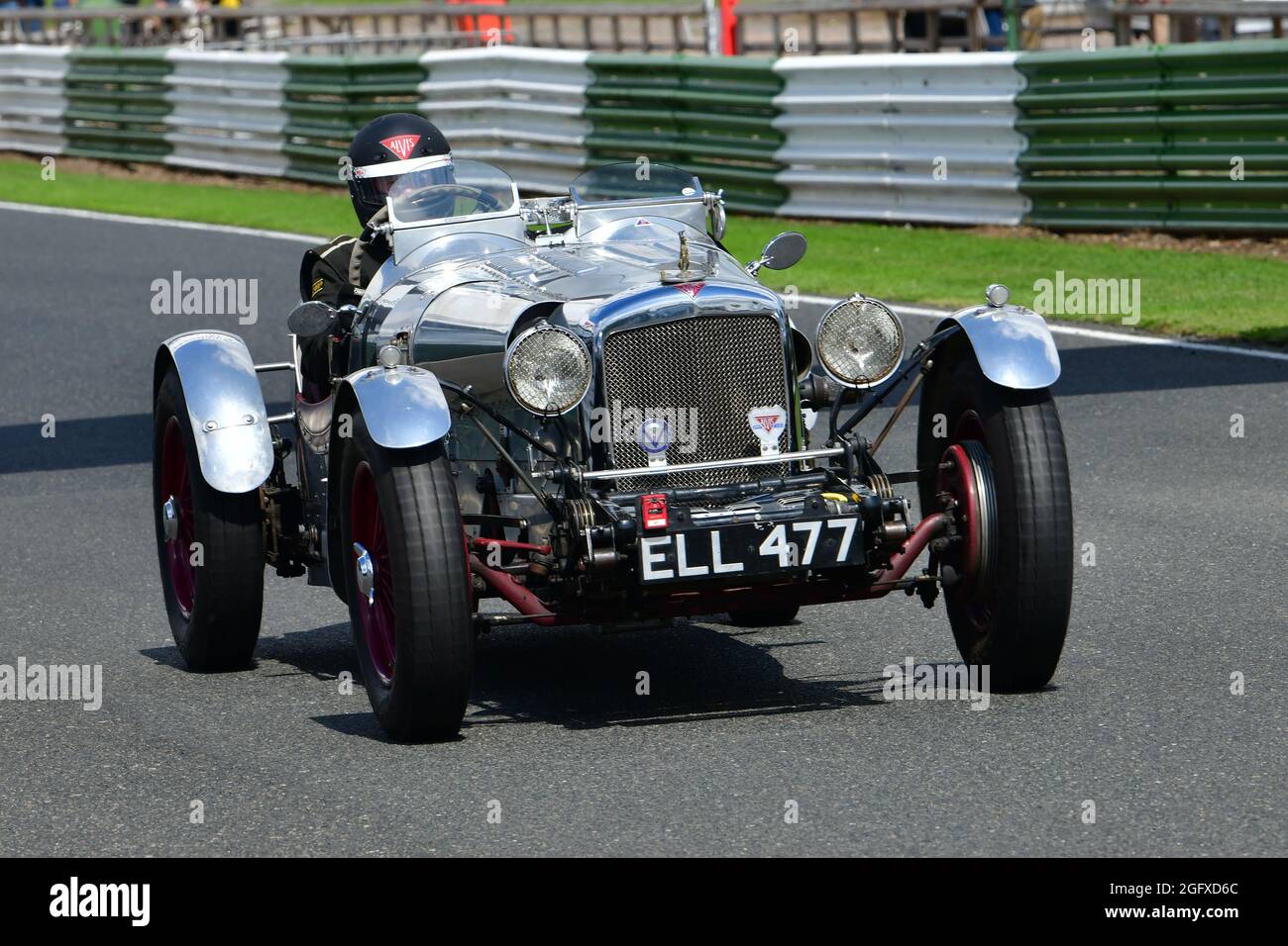 Ian Fyfe, Alvis 12/70 Special, Alvis Centenary Race, Bob Gerard ...