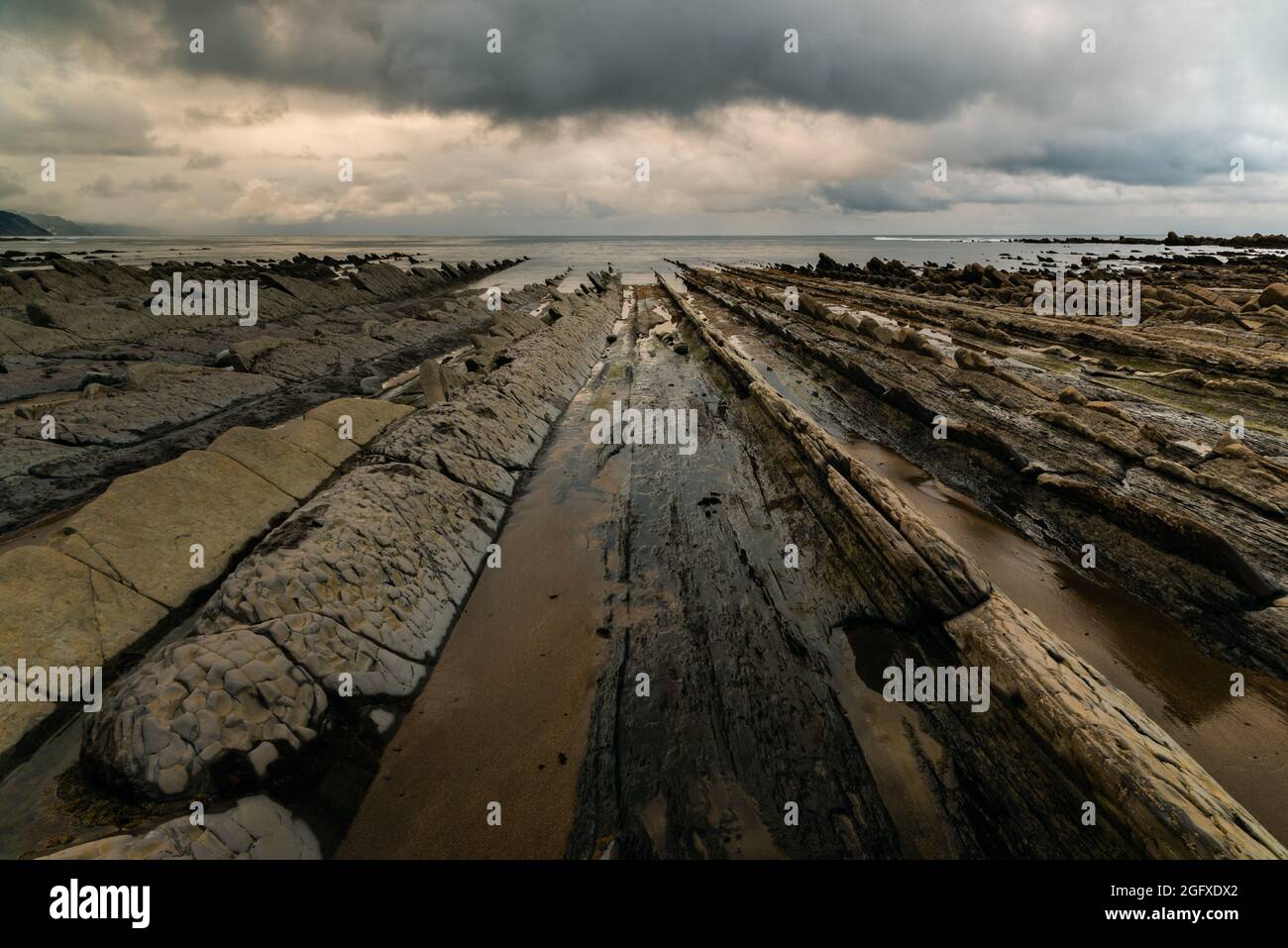 Sakoneta flysch view hi-res stock photography and images - Alamy