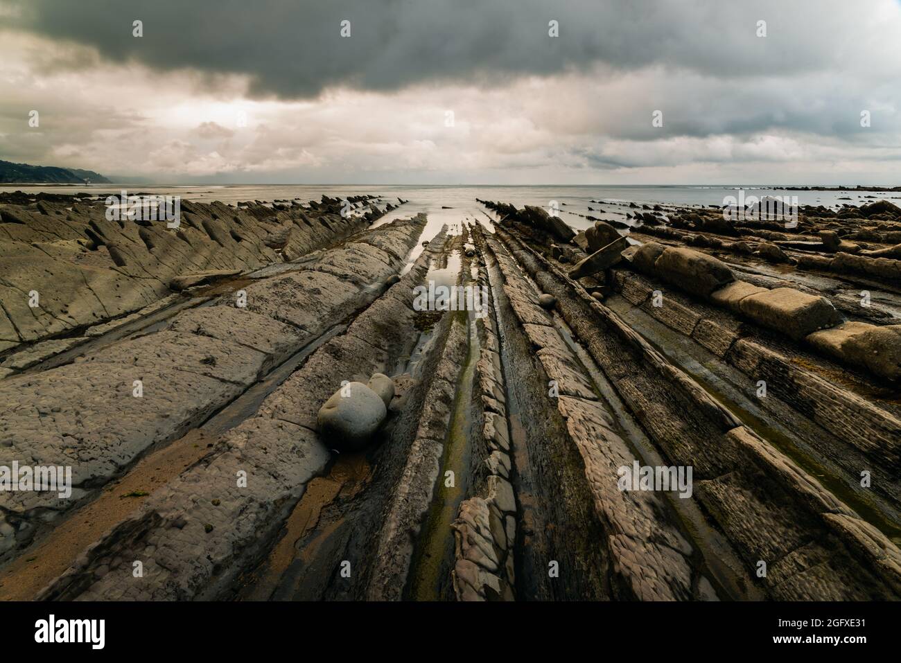 Basque coast geopark sakoneta hi-res stock photography and images - Alamy