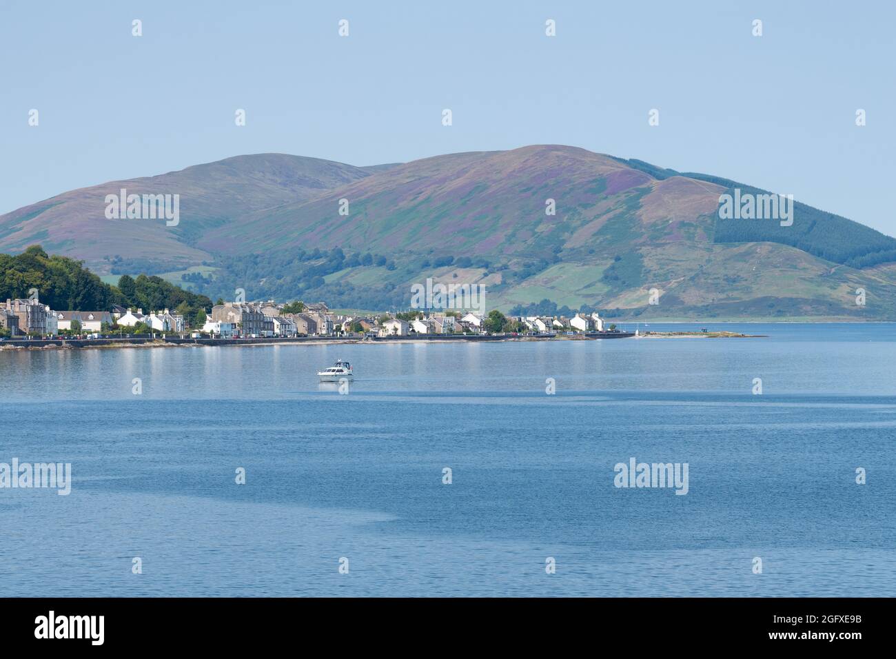Ardbeg Point, Rothesay, Isle of Bute, Argyll and Bute, Scotland, UK ...
