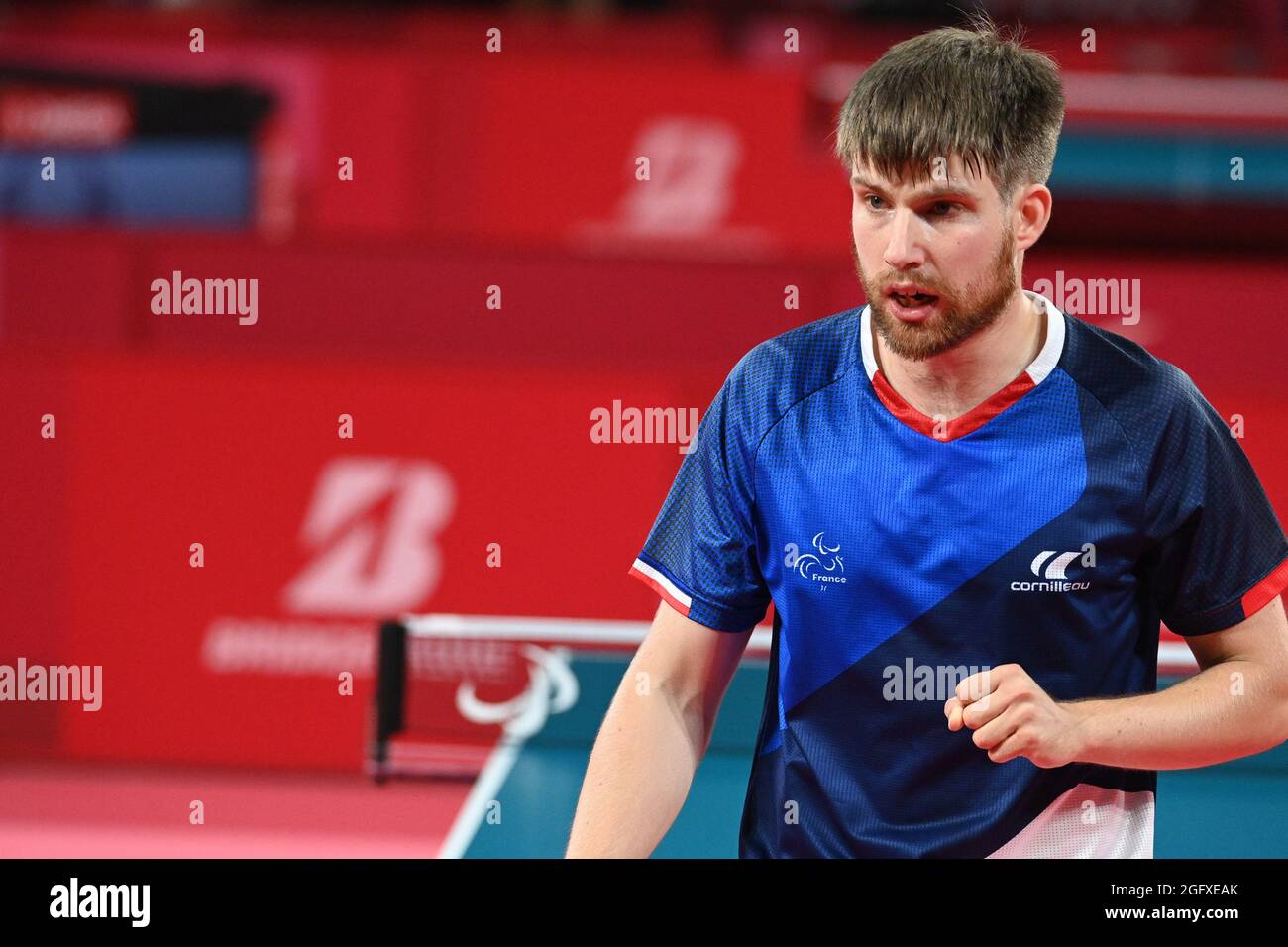 Tokyo, Japan. Credit: MATSUO. 27th Aug, 2021. CREANGE Lucas (FRA) Table ...