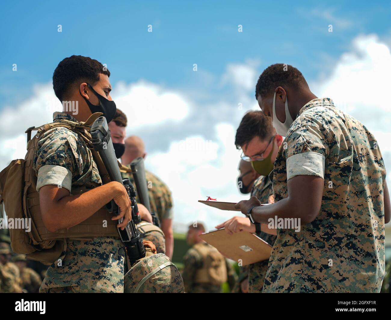 U.S. Marines with Combat Logistics Battalion 4, 3d Marine Logistics ...