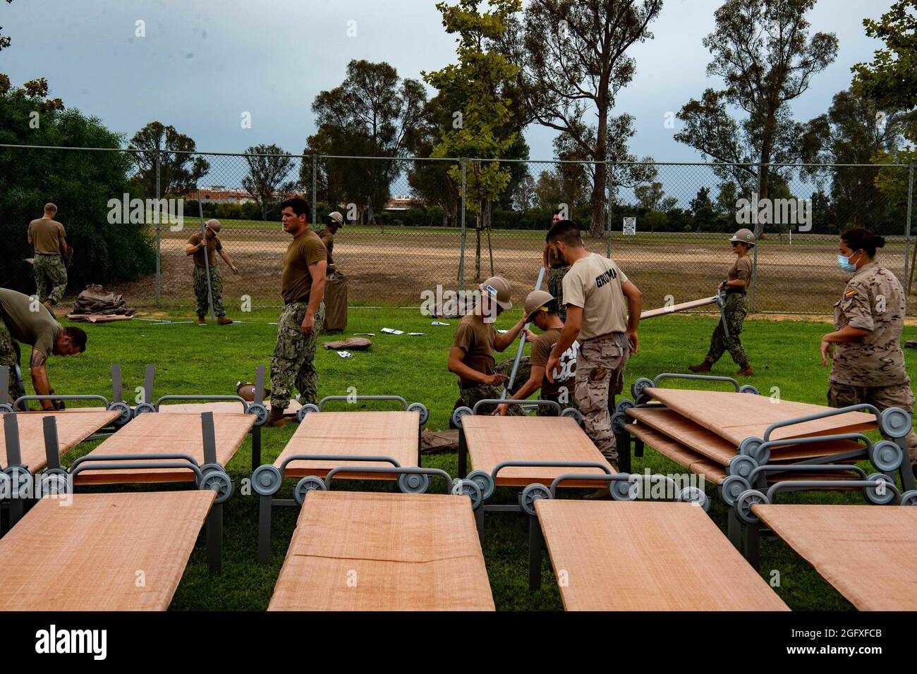 NAVAL STATION ROTA, Spain (Aug. 25, 2021) U.S. and Spanish Military ...