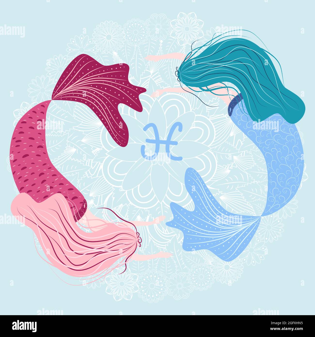 Pisces Art Symbol