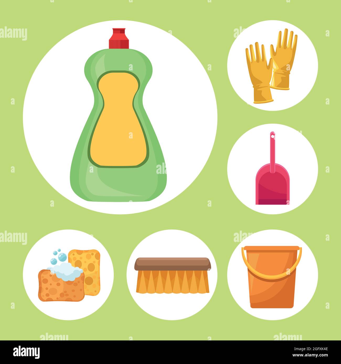 Housekeeping picker Stock Vector Images - Alamy
