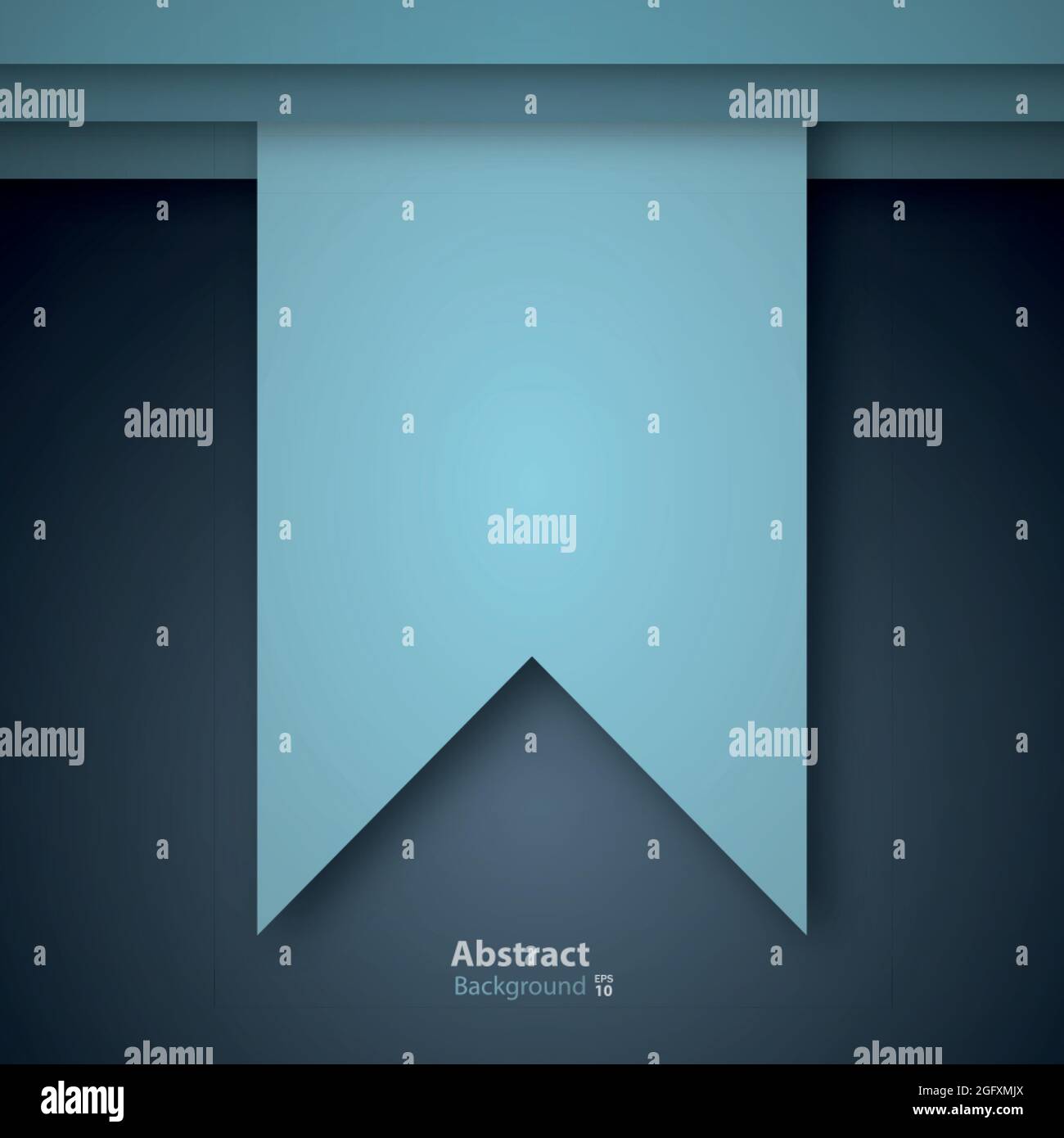 Paper cut design concept for flyers, presentations and posters. Vector ...