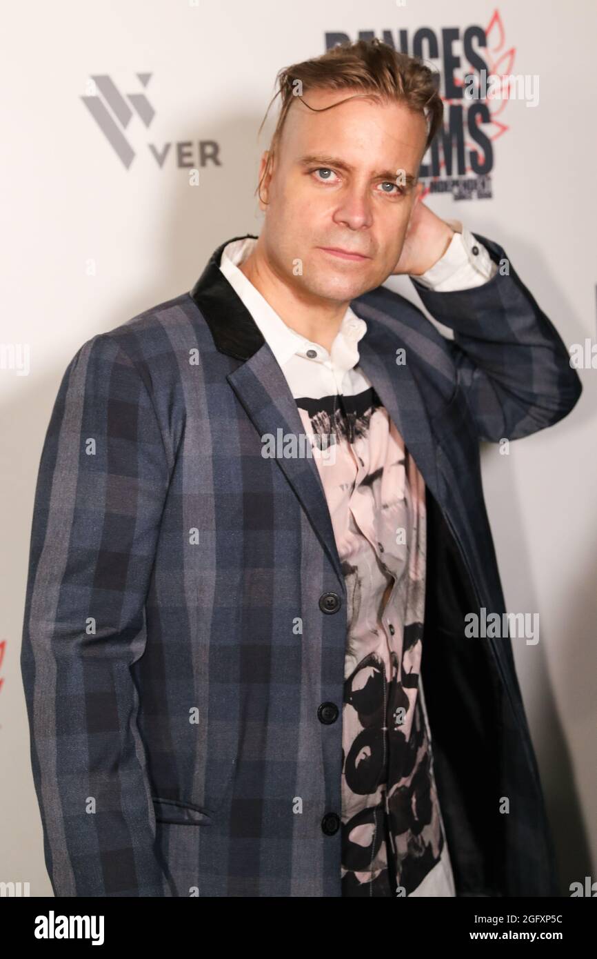 Mars Roberge arrives at the premiere of "The Art of Protest" at TCL ...