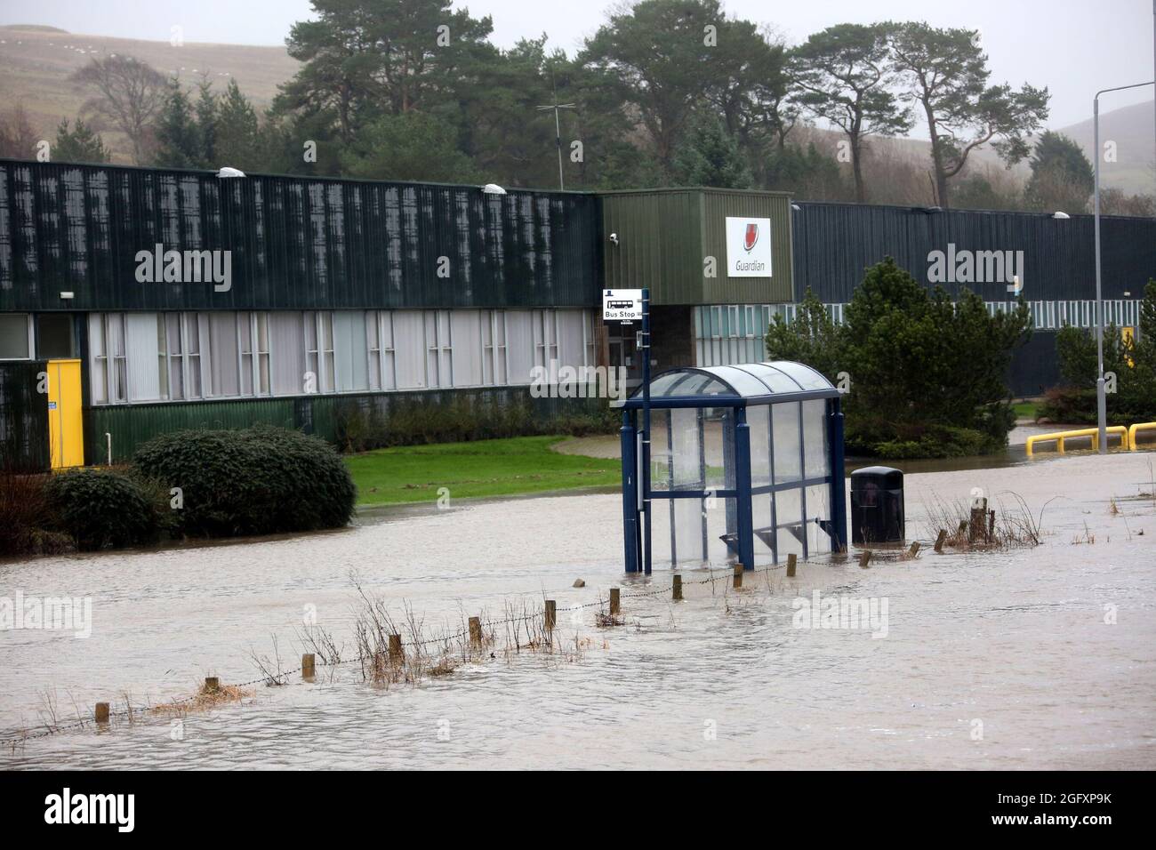 Storm Frank causes flooding across Ayrshire Patna the A713 at new ...