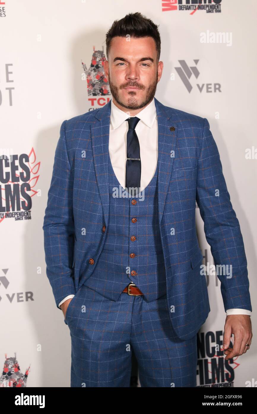 Los Angeles, USA. 26th Aug, 2021. Shane Mooney arrives at the premiere ...