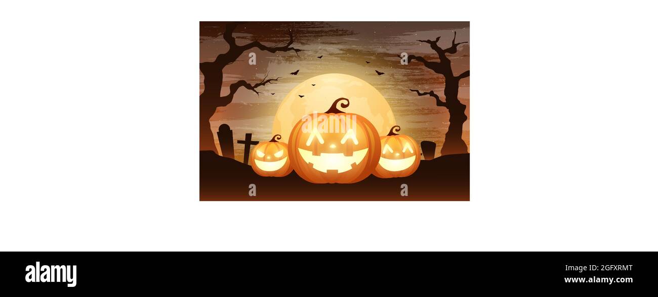 Gradient halloween background Vector illustration Stock Vector Image ...
