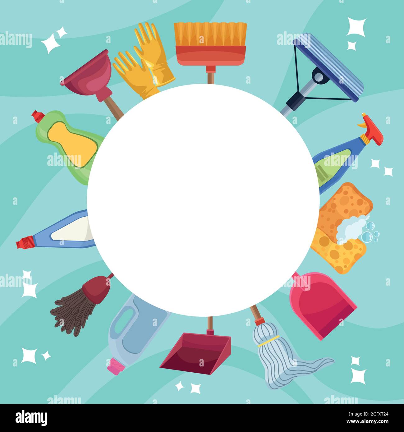 Housekeeping picker Stock Vector Images - Alamy