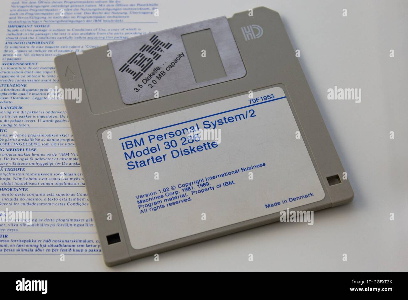 Vintage Ibm Computer High Resolution Stock Photography and Images - Alamy