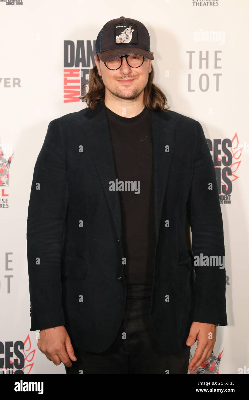 David Mahmoudieh arrives at the premiere of "The Art of Protest" at TCL ...