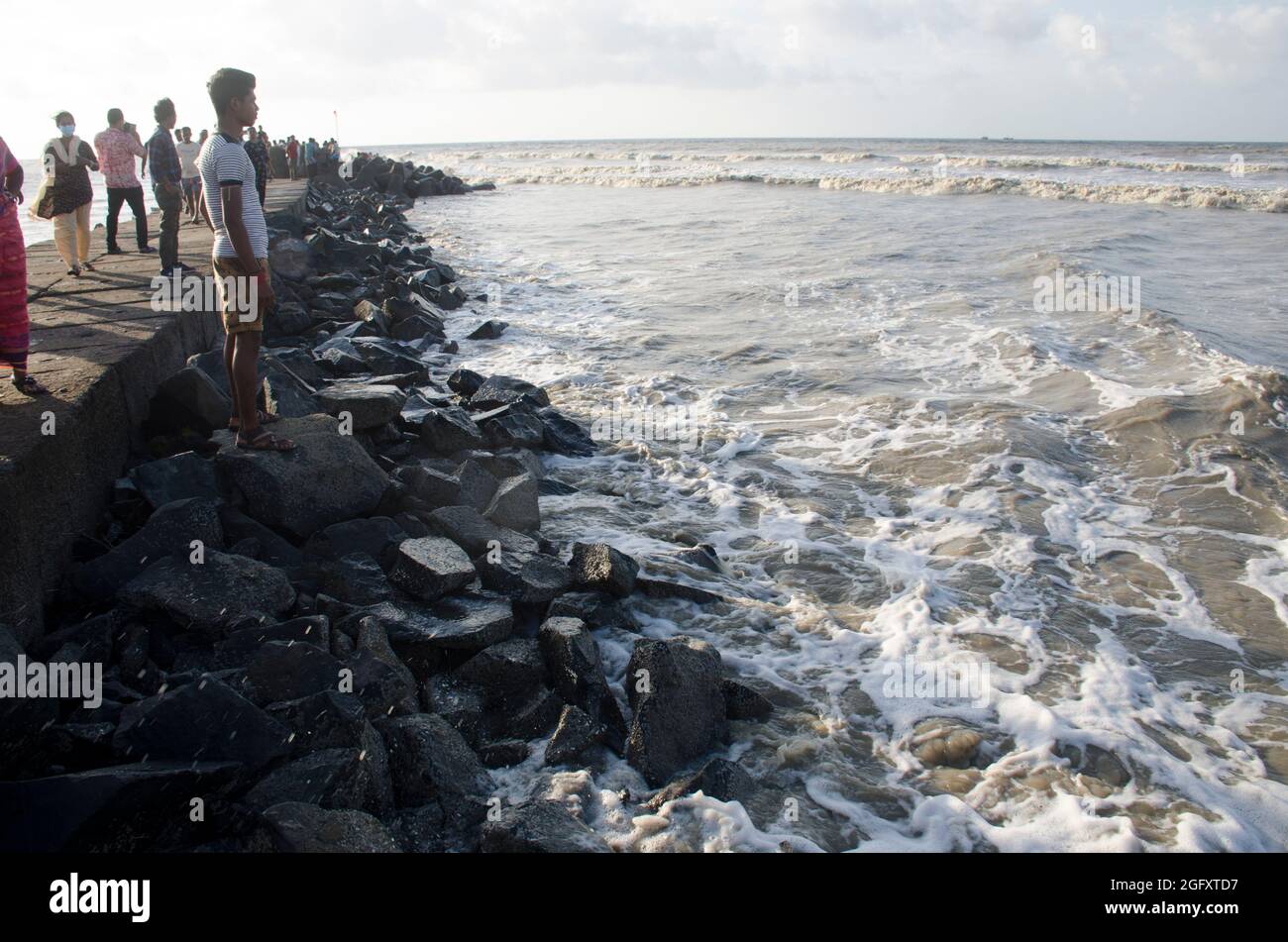 Seashore at Digha, West Bengal, India Stock Photo - Alamy