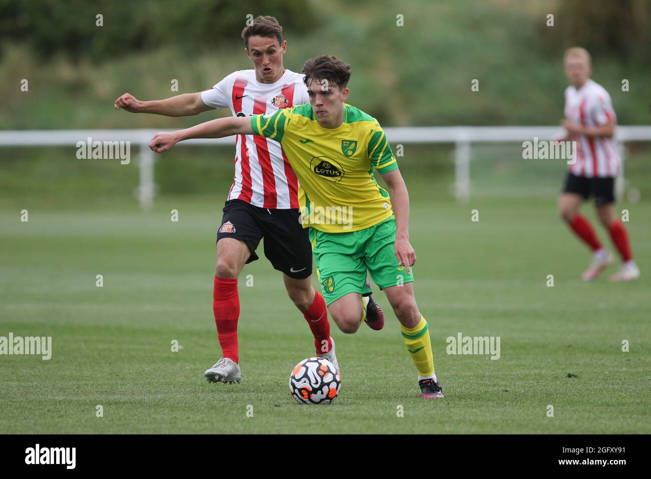Sunderland, UK. 27th Aug 2021. SUNDERLAND, Tony Springett of Norwich ...