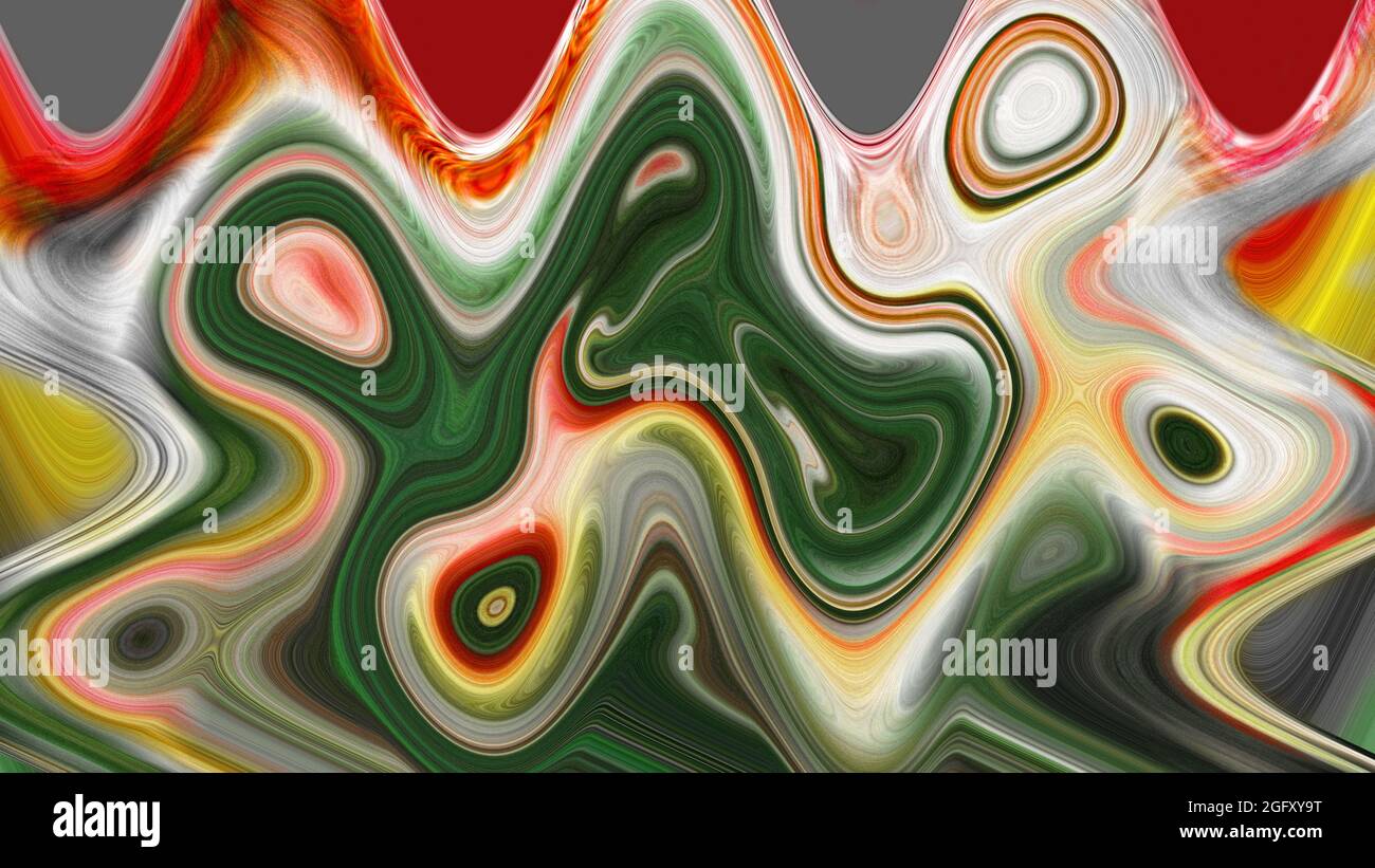 Colorful bright wallpaper with the flower like shapes Stock Photo - Alamy