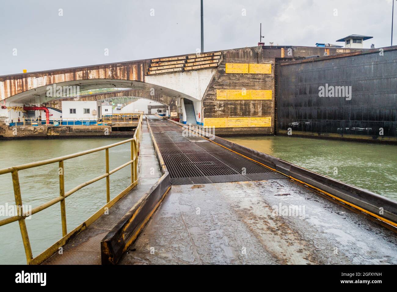 Gatun Locks, part of Panama Canal Stock Photo - Alamy