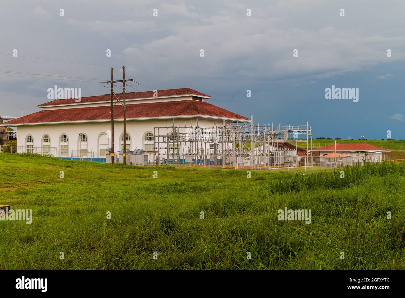 Hydroelectric power plant panama hi-res stock photography and images ...