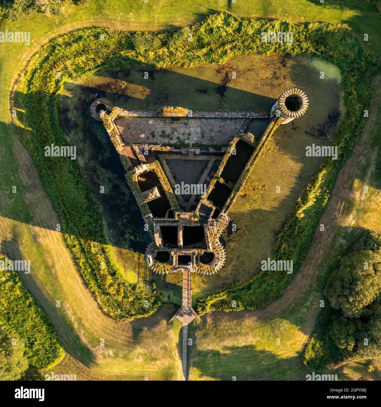 Triangular castle hi-res stock photography and images - Alamy