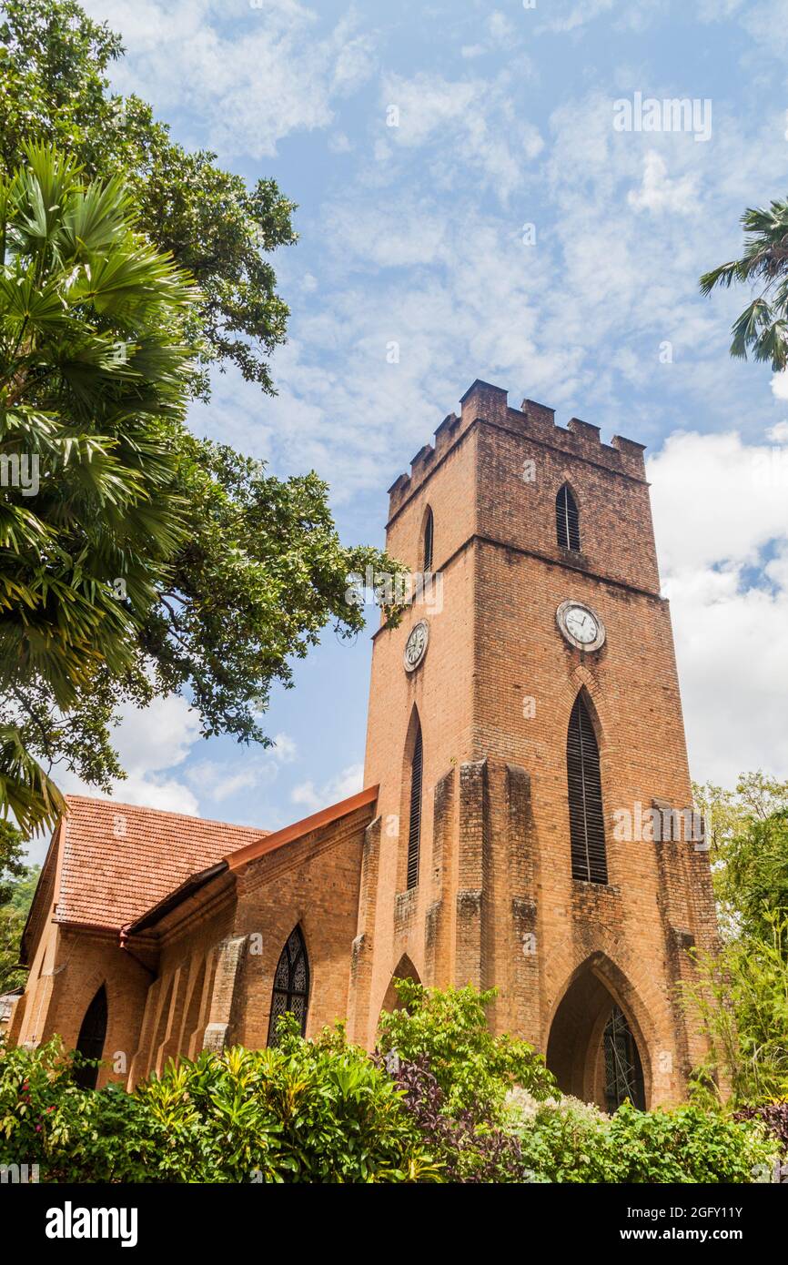 Anglican St. Paul's church in Kandy, Sri Lanka Stock Photo - Alamy