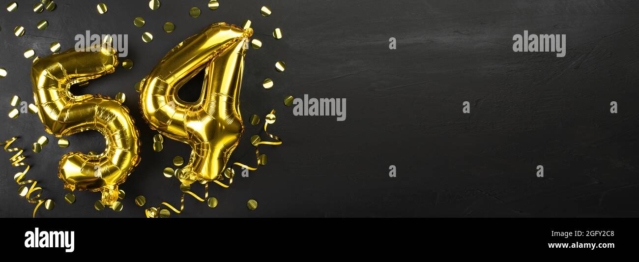 54 birthday hi-res stock photography and images - Alamy