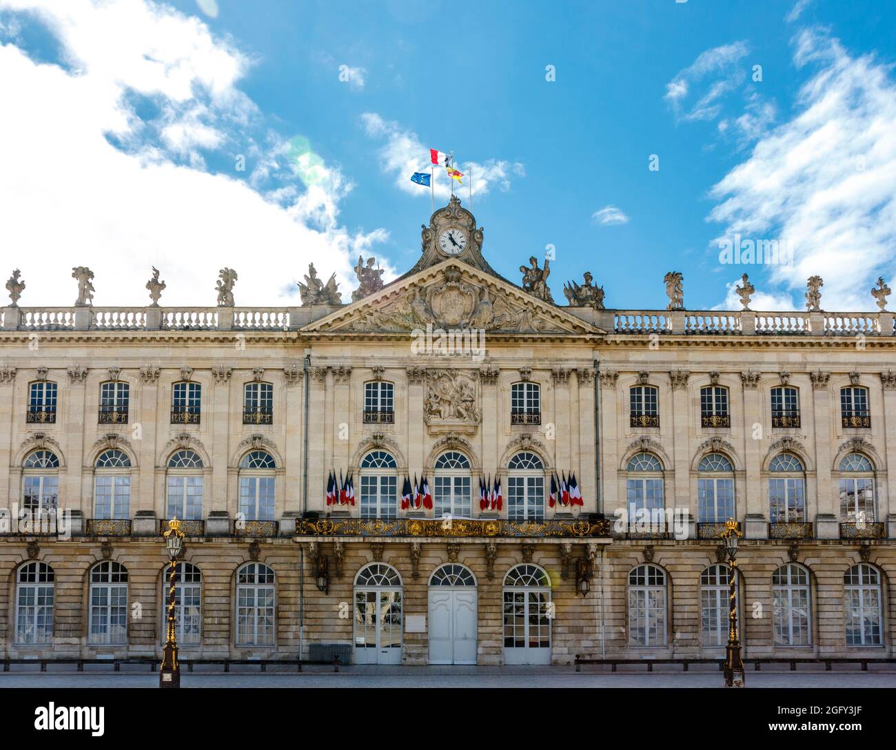 Stanislas Square in the center of Nancy, France, Europe Stock Photo - Alamy