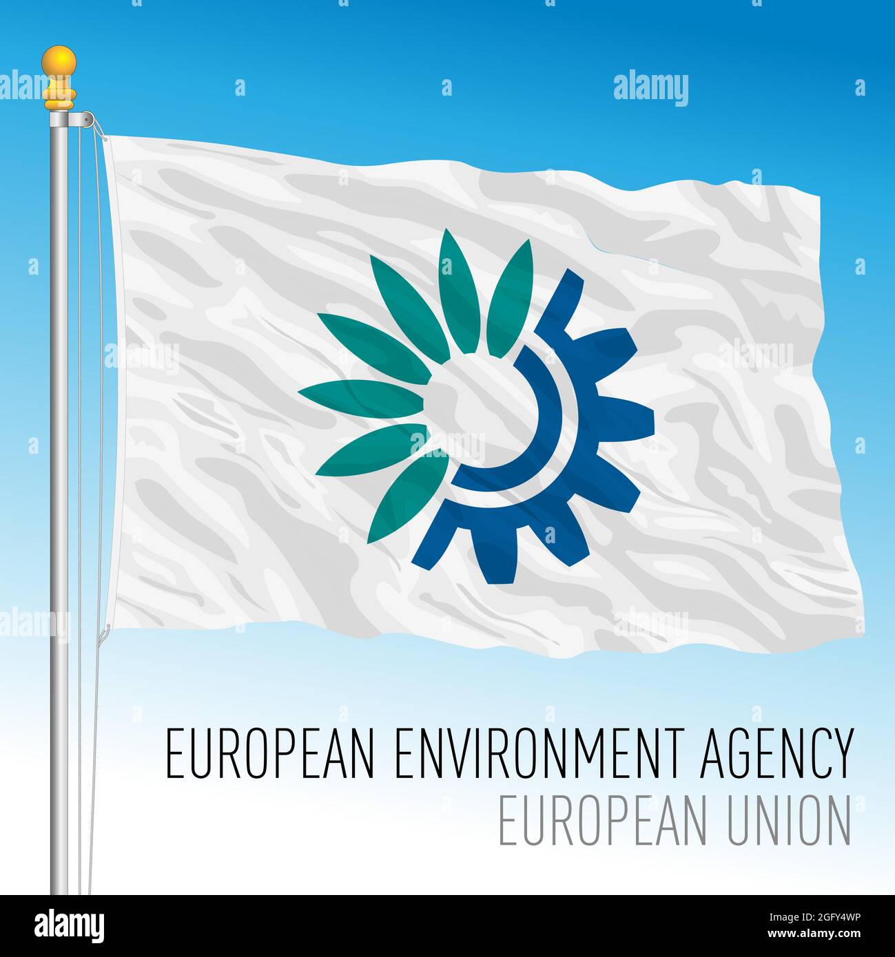 Environment agency flag Stock Vector Images - Alamy