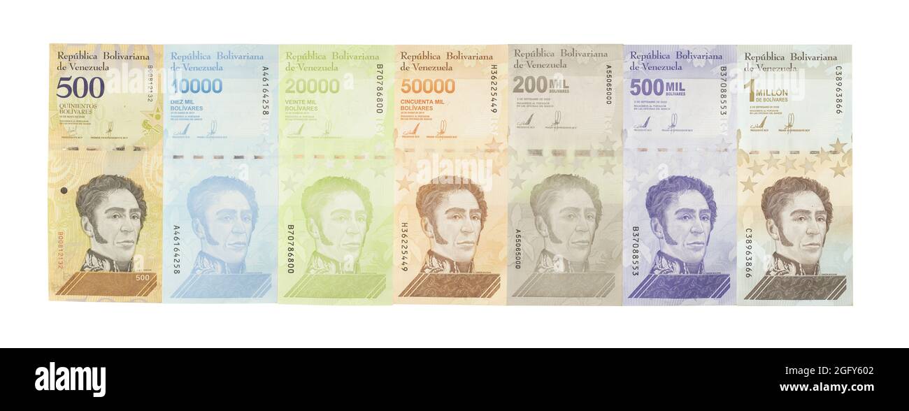 Venezuelan bolivar hyperinflation hi-res stock photography and images ...