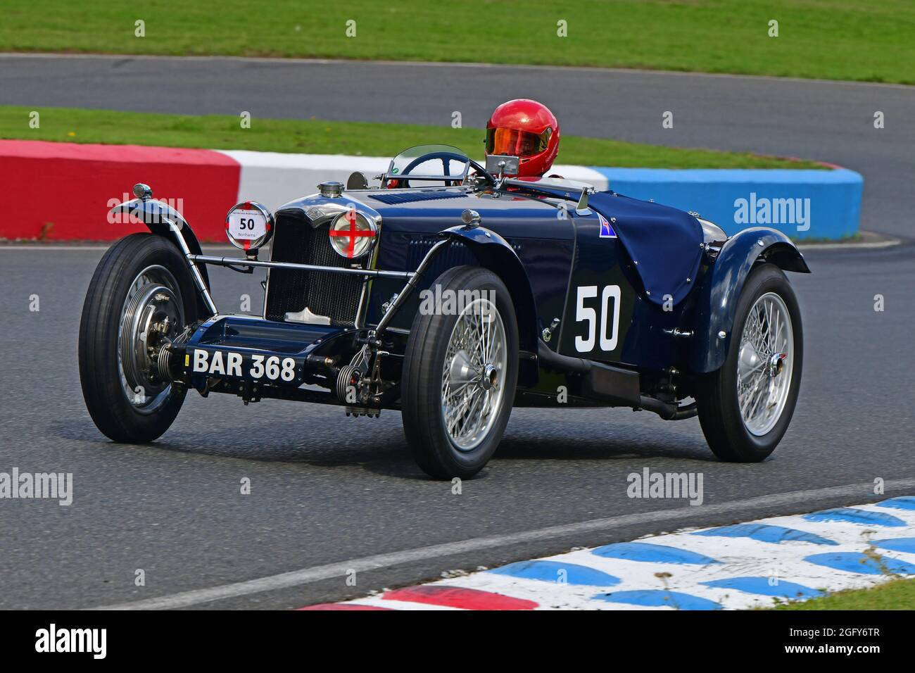 Colin Wolstenholme, Riley Racing MPH, Mallory Park Trophy Race, VSCC ...