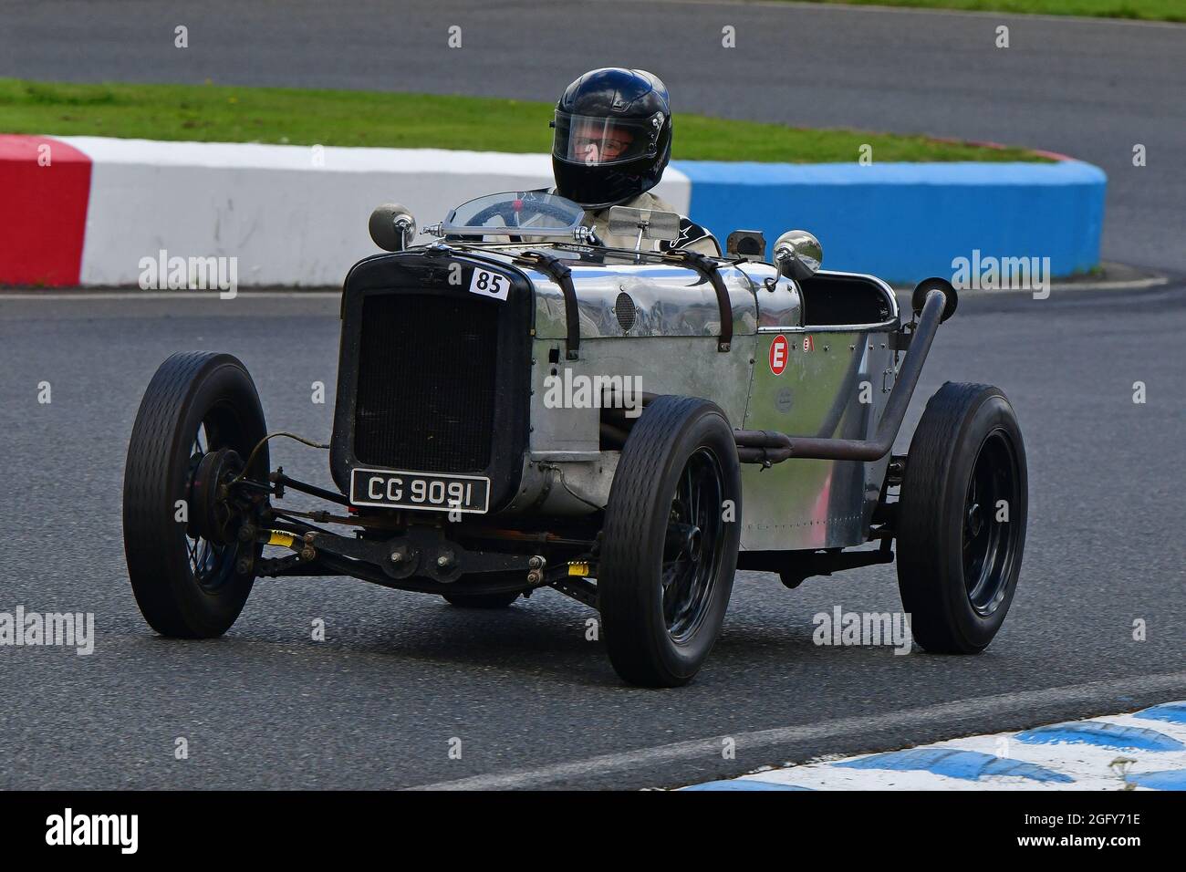 John Moss, Austin Seven Sports, Mallory Park Trophy Race, VSCC Specials ...