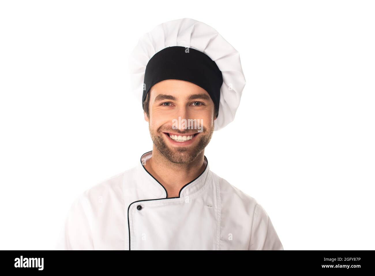 Chef looking to camera hi-res stock photography and images - Alamy