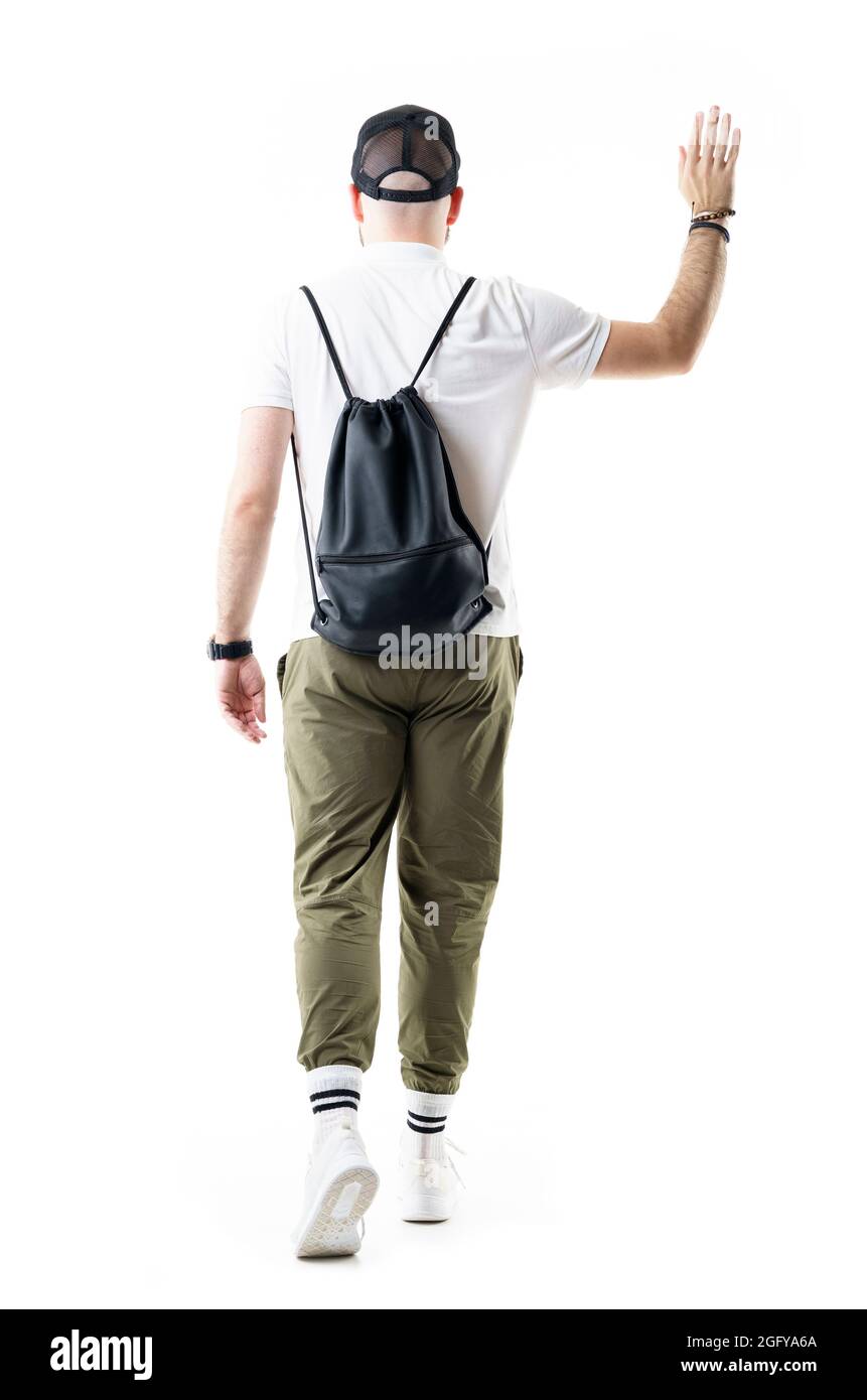 People waving goodbye street hi-res stock photography and images - Alamy