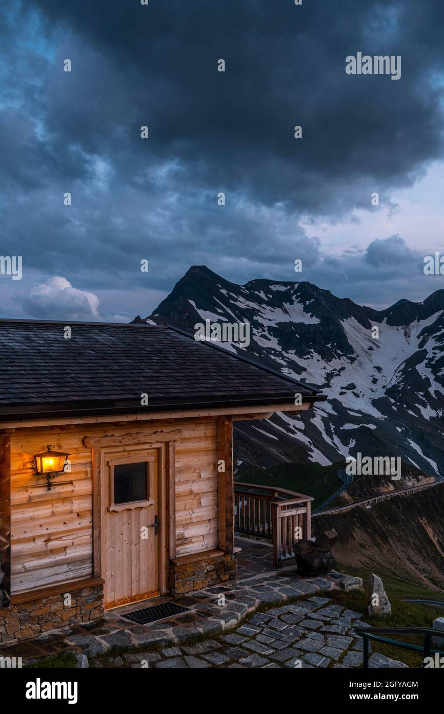 Luxury Wooden Chalet Log Cabin in High Alpine Mountains in Austria ...