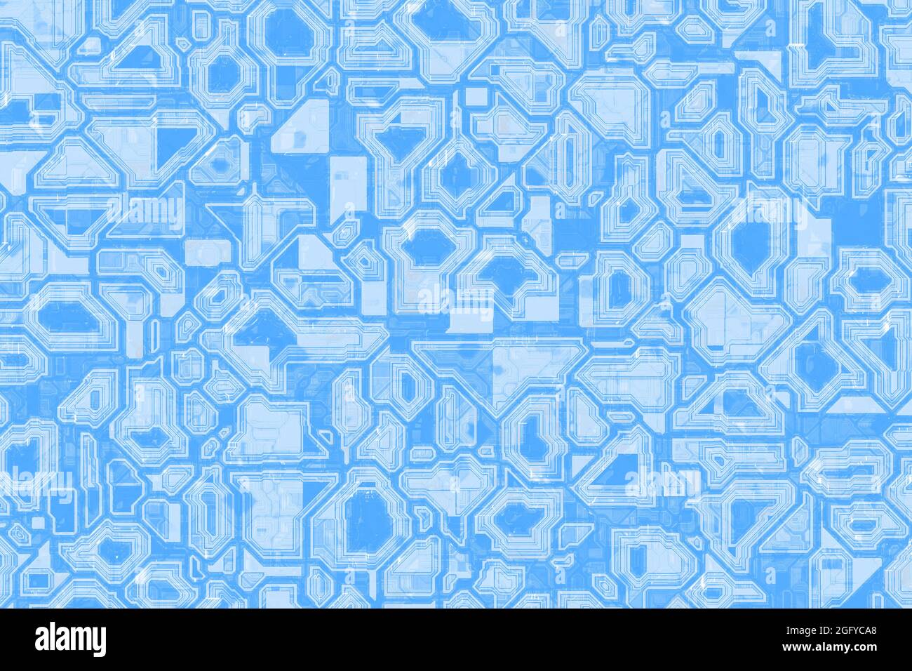 amazing artistic blue computer colorful acid toxic pattern computer ...