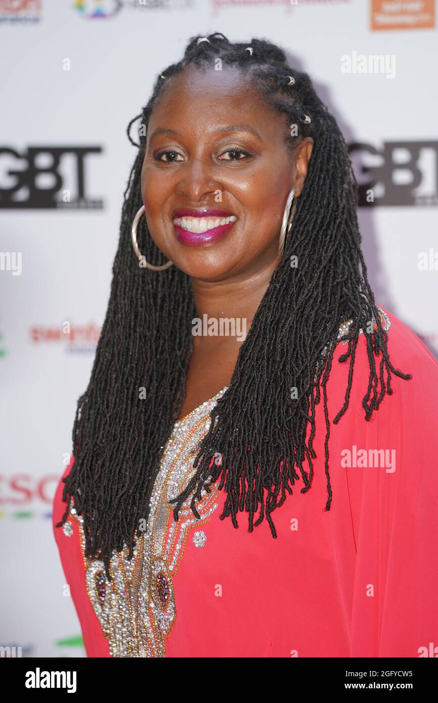 Dawn Butler arriving for the 2021 British LGBT Awards at The Brewery ...