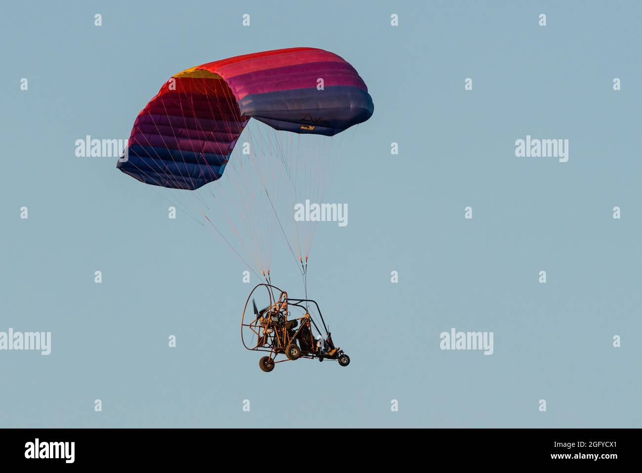 Parachute aircraft hi-res stock photography and images - Alamy