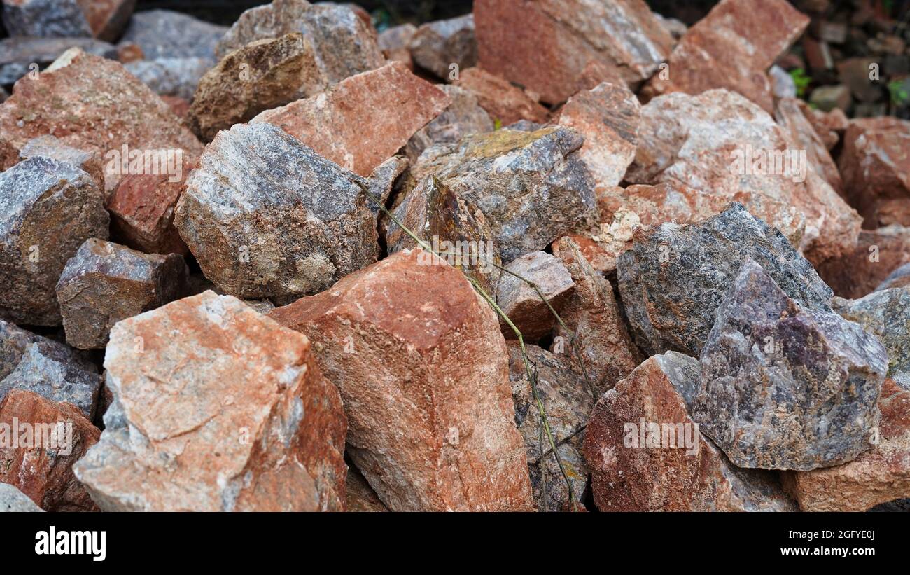 Pile of rock hi-res stock photography and images - Alamy