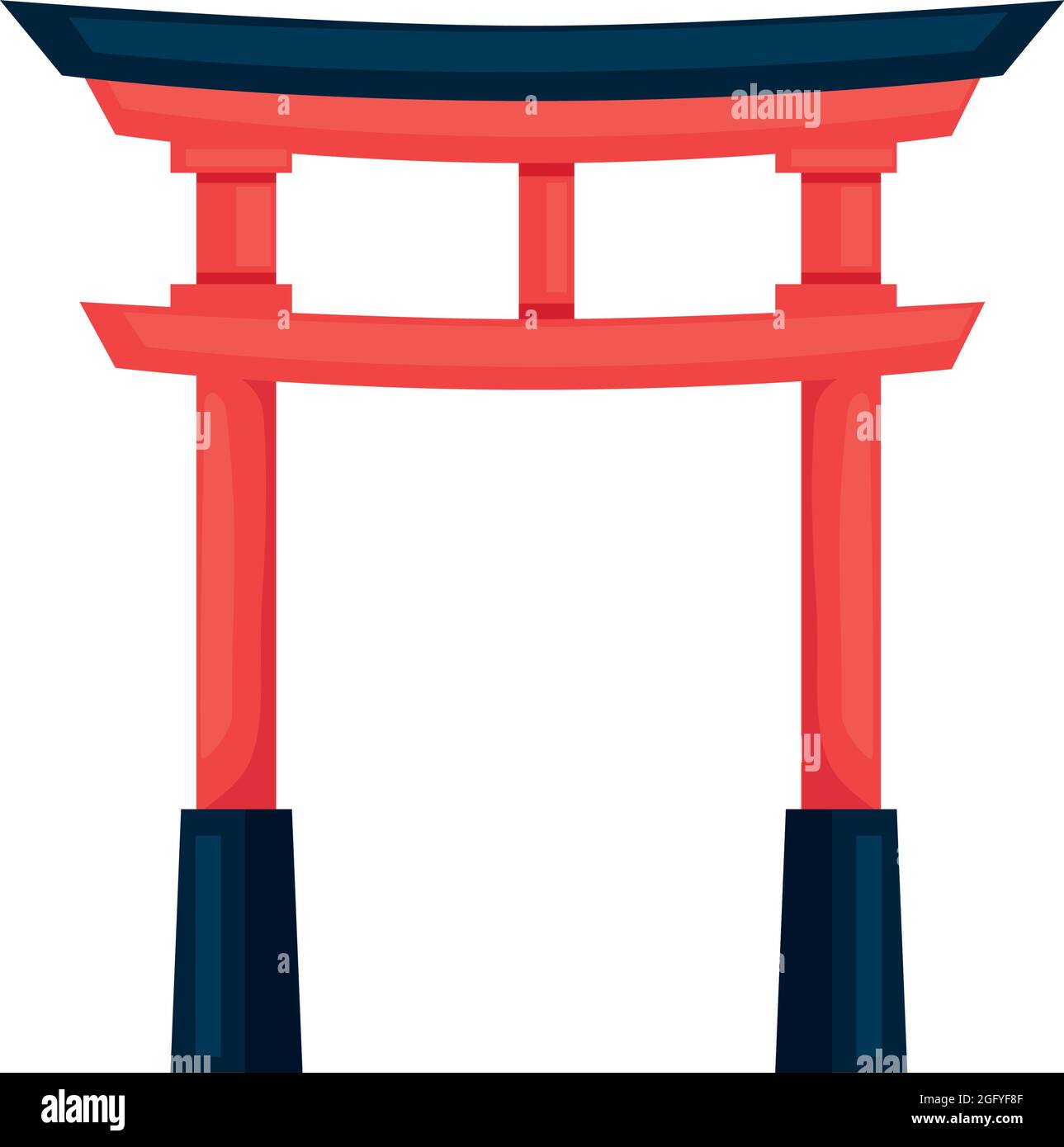 Japanese arch Cut Out Stock Images & Pictures - Alamy