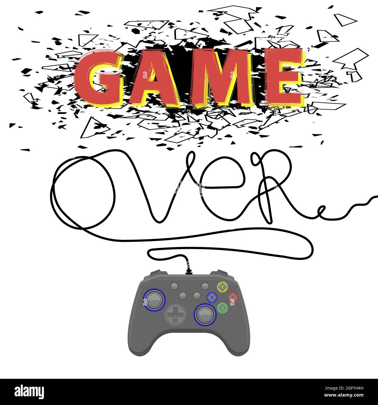 Modern Gamepad. Keypad Icon. Joystick for Gaming. Videogame Controller ... Modern Gamepad. Keypad Icon. Joystick for Gaming. Videogame Controller ...