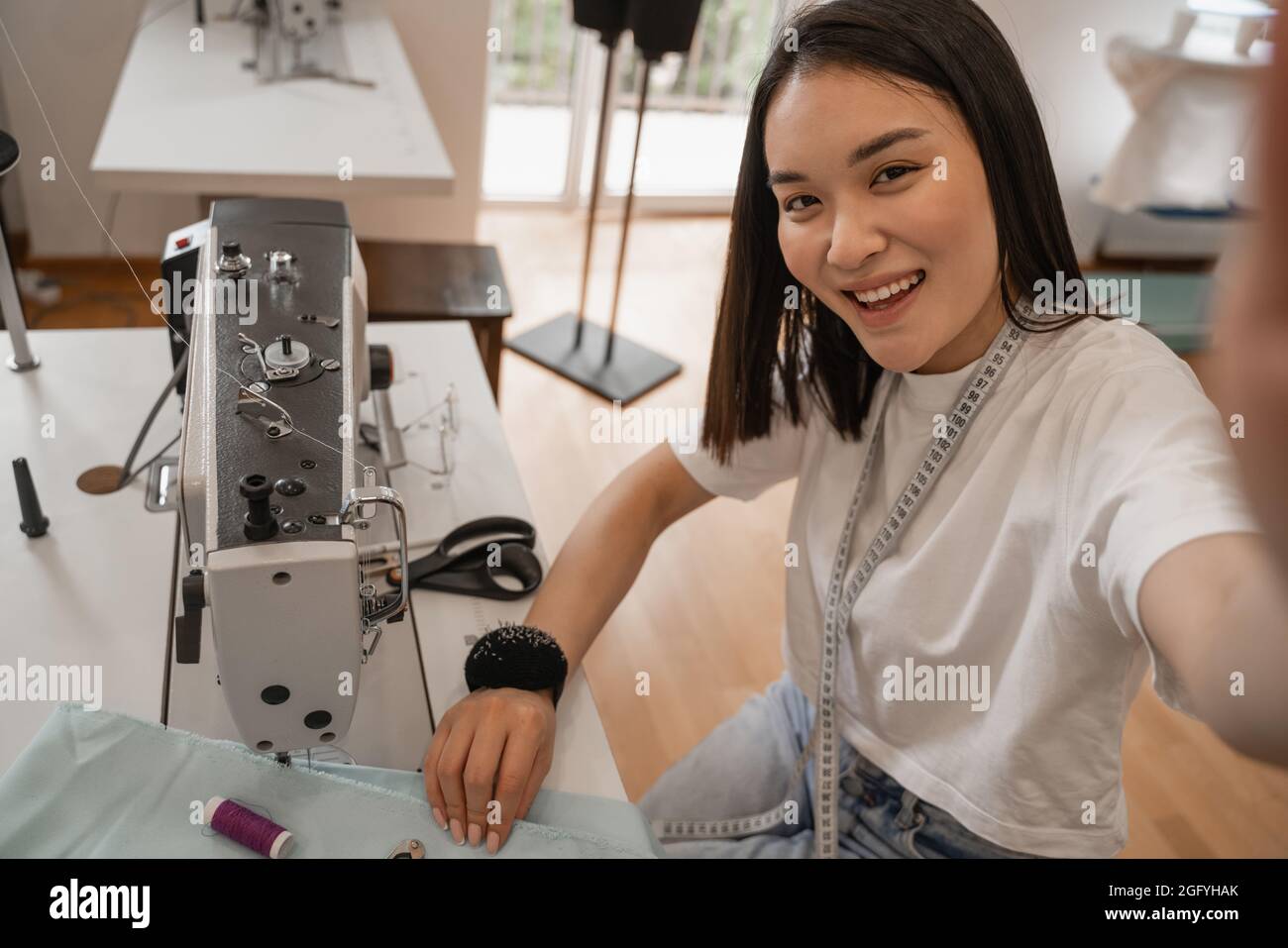 Kid sewing machine hi-res stock photography and images - Alamy