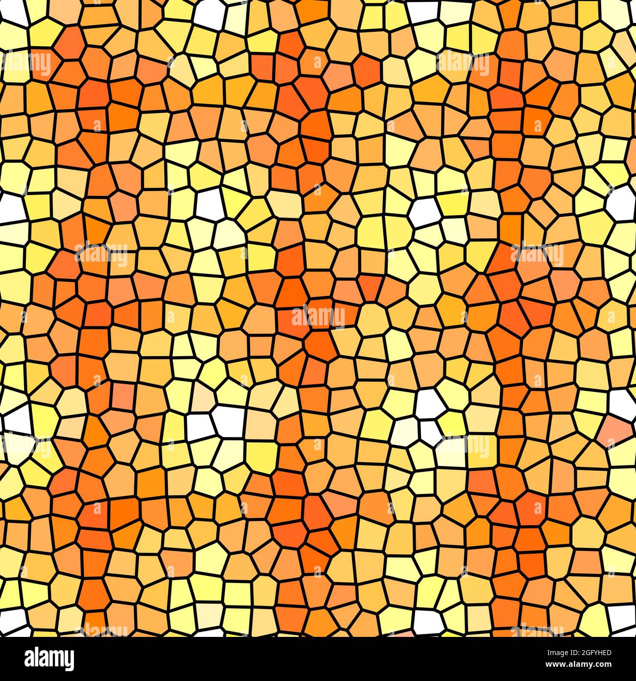 warm floral mosaic seamless grid pattern Stock Photo - Alamy