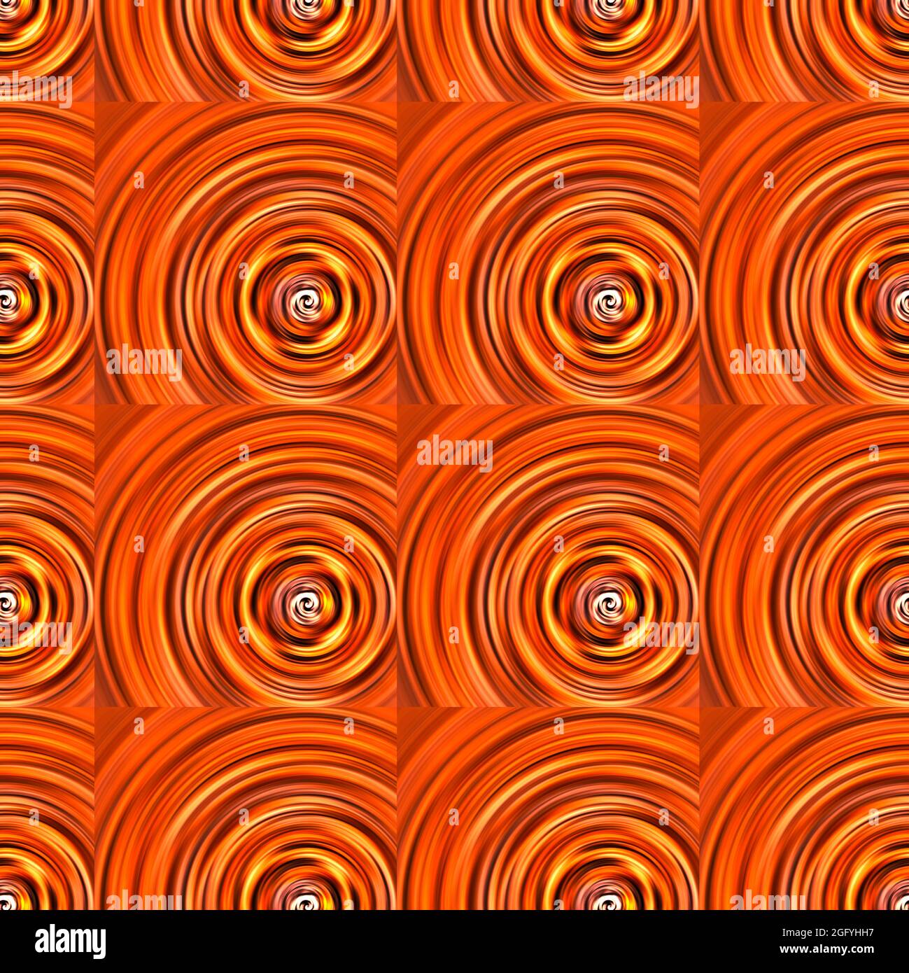 warm circular pattern seamless grid Stock Photo - Alamy