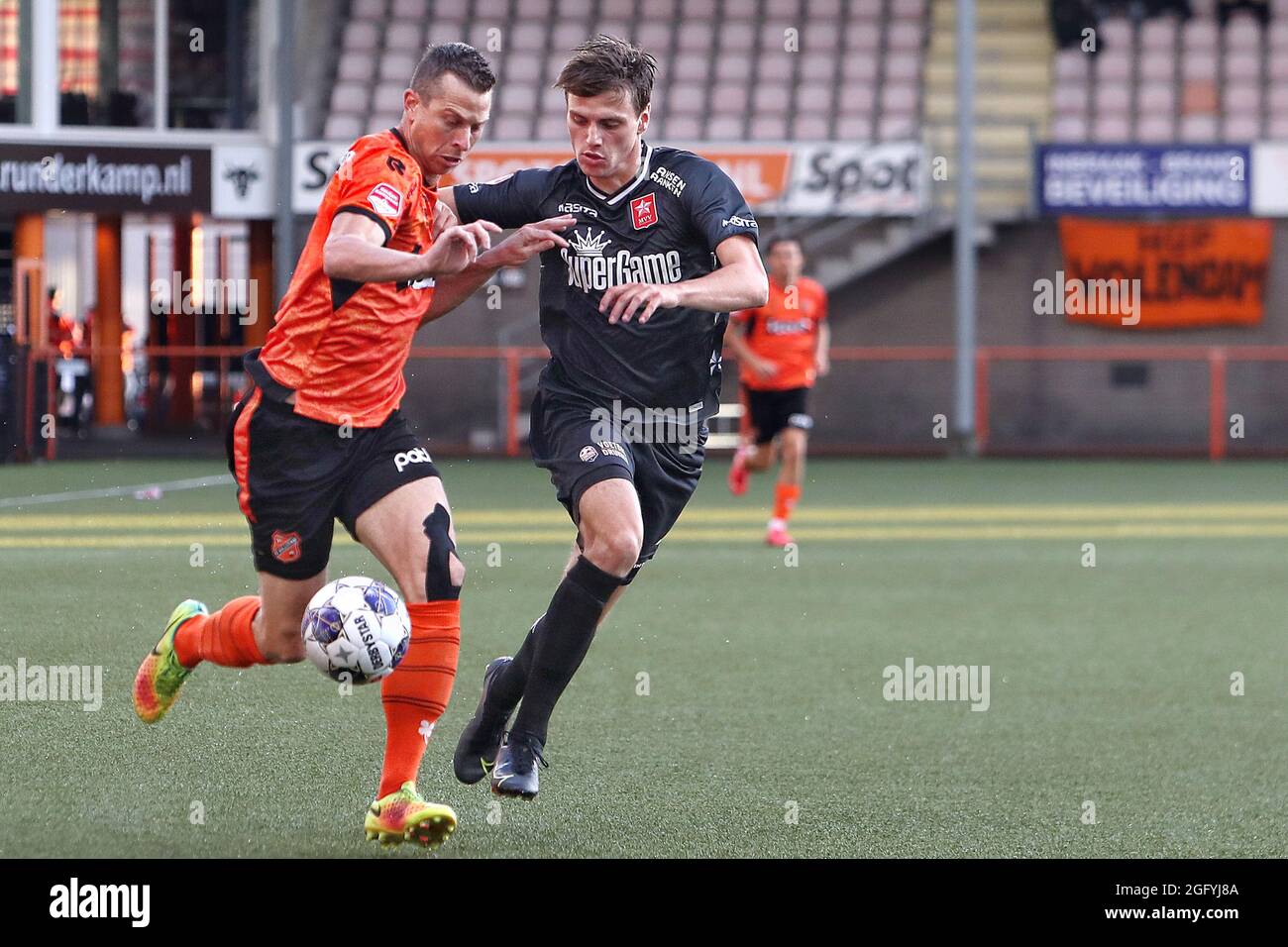VOLENDAM - 27-08-2021, Kras Stadium. Dutch football, keukenkampioen ...