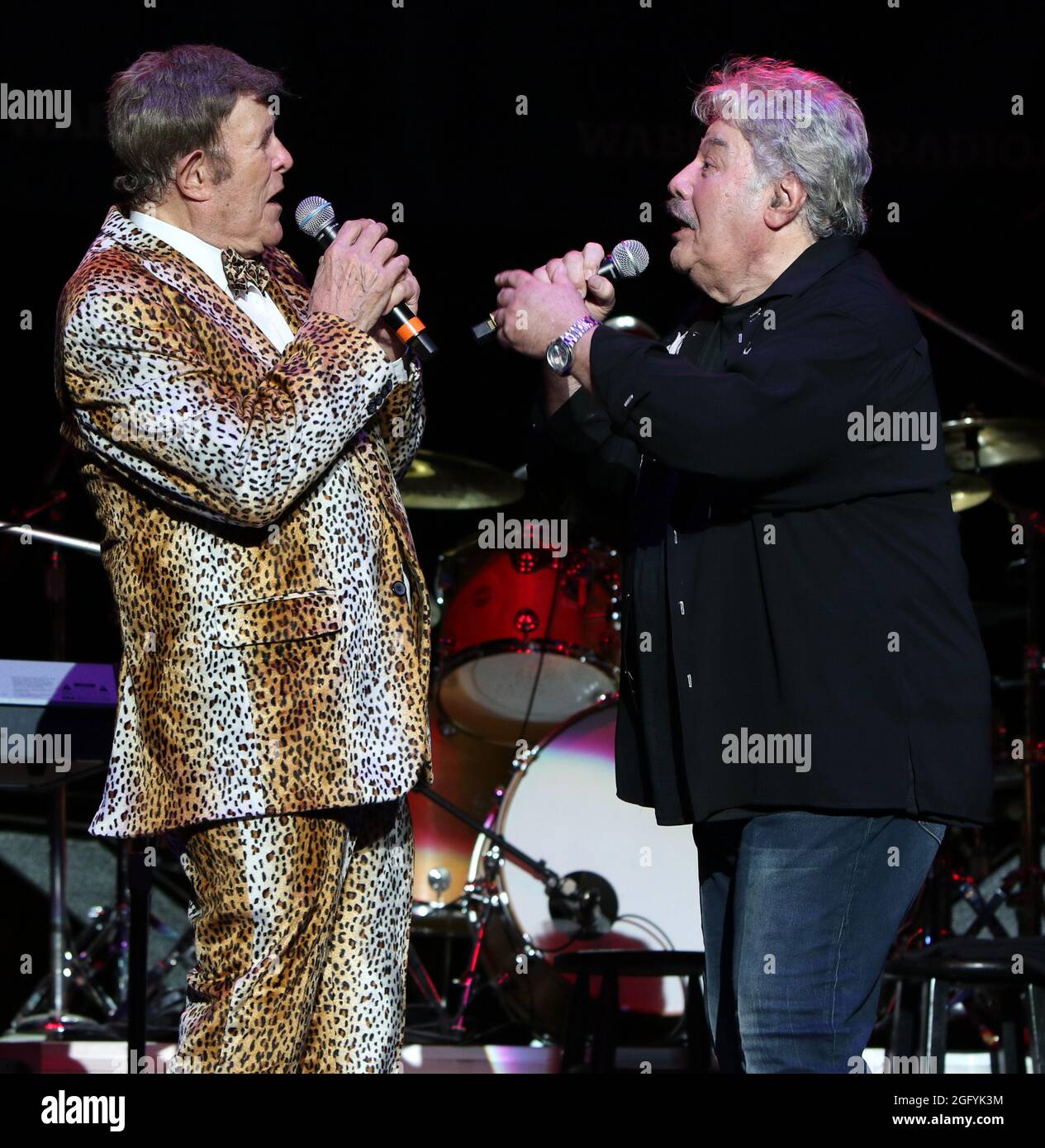 Holmdel, NJ 8/26/2021 Bruce Morrow and Tony Orlando performing at ...