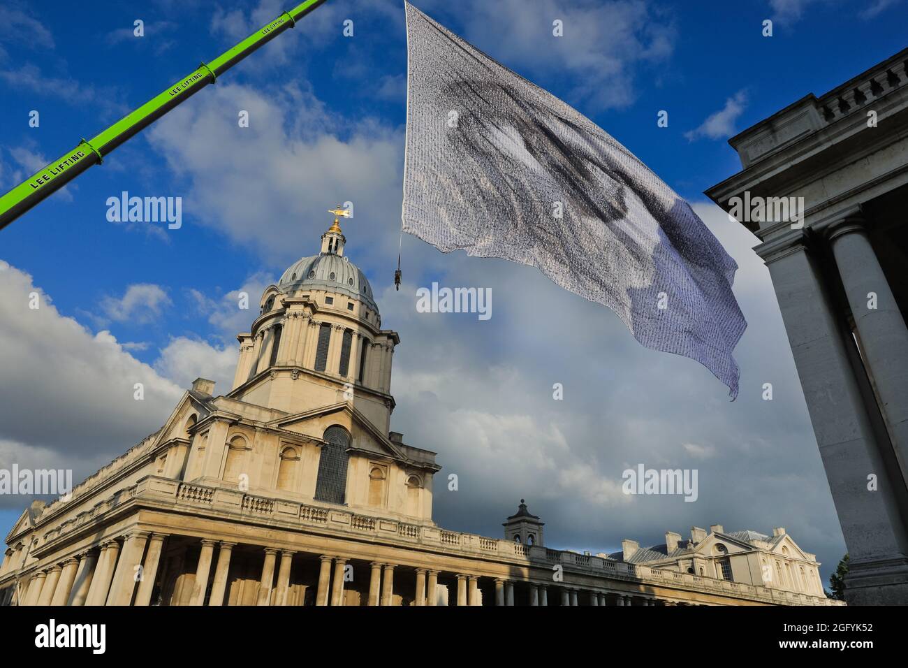 Greenwich, London, UK. 27th Aug, 2021. "We Are Watching" by Dan Acher ...