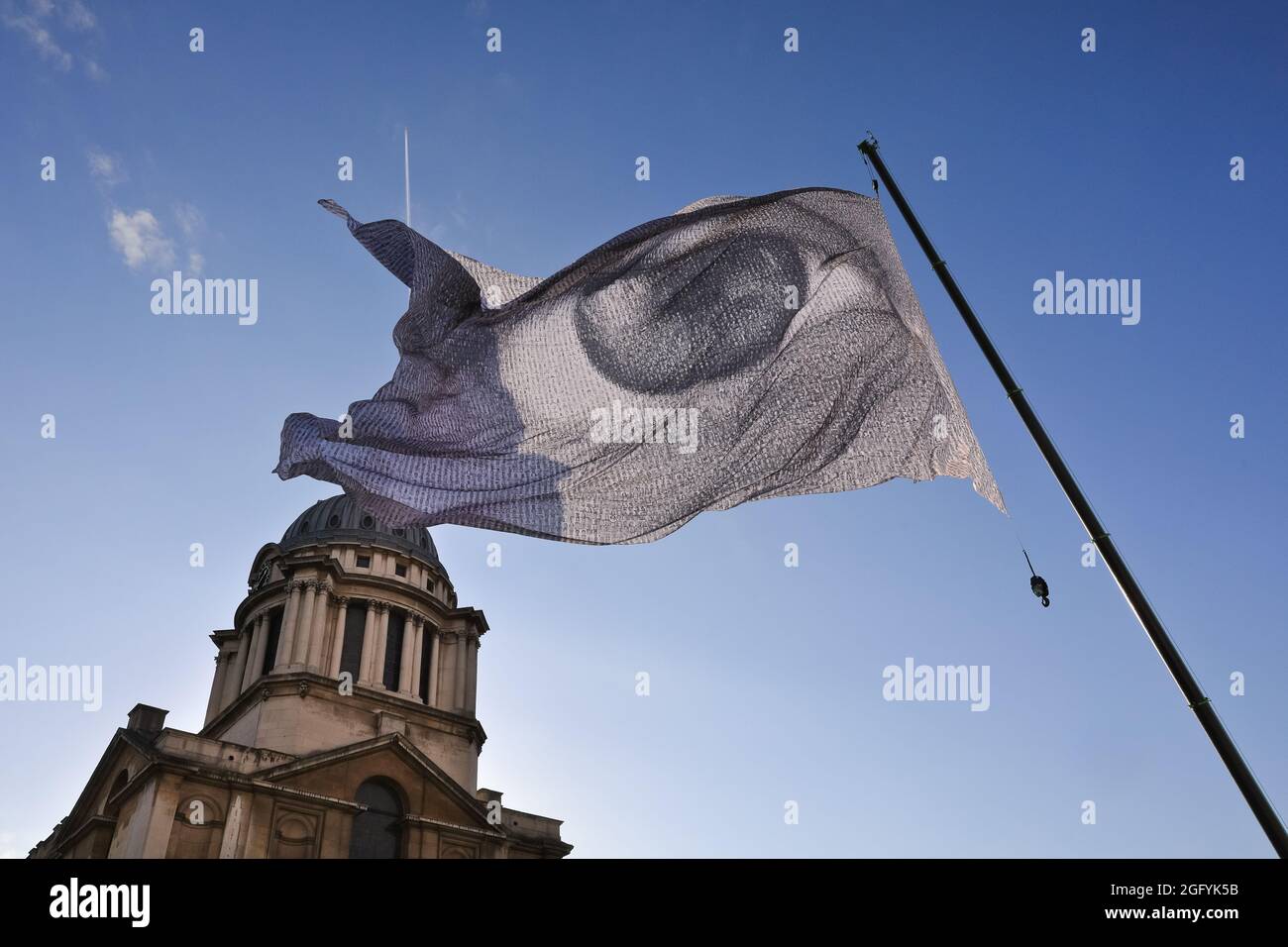 Greenwich, London, UK. 27th Aug, 2021. "We Are Watching" by Dan Acher ...