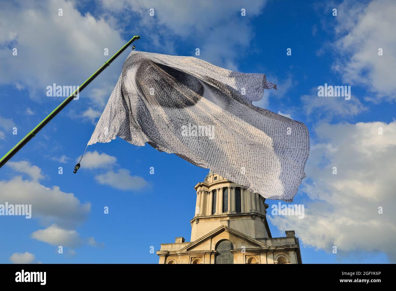 Greenwich, London, UK. 27th Aug, 2021. "We Are Watching" by Dan Acher ...