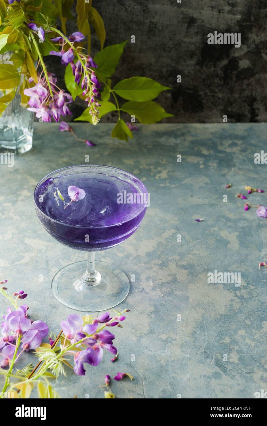 Butterfly tea hi-res stock photography and images - Alamy