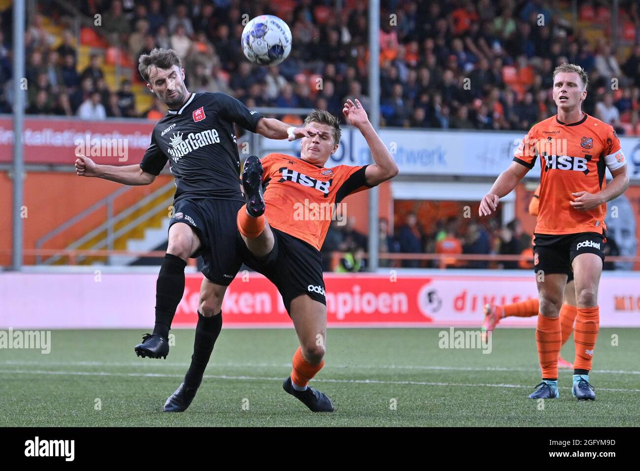 VOLENDAM, NETHERLANDS - AUGUST 27: Mart Remans of MVV Maastricht, Alex ...